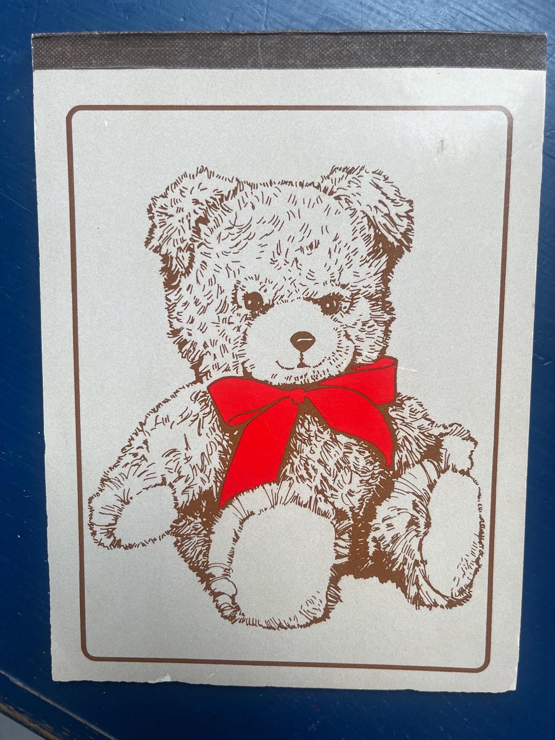 Vintage Stationery, Teddy Bear Stationery, Vintage Note Paper - Etsy