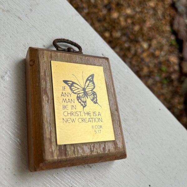 Bible Verse Plaque - Etsy