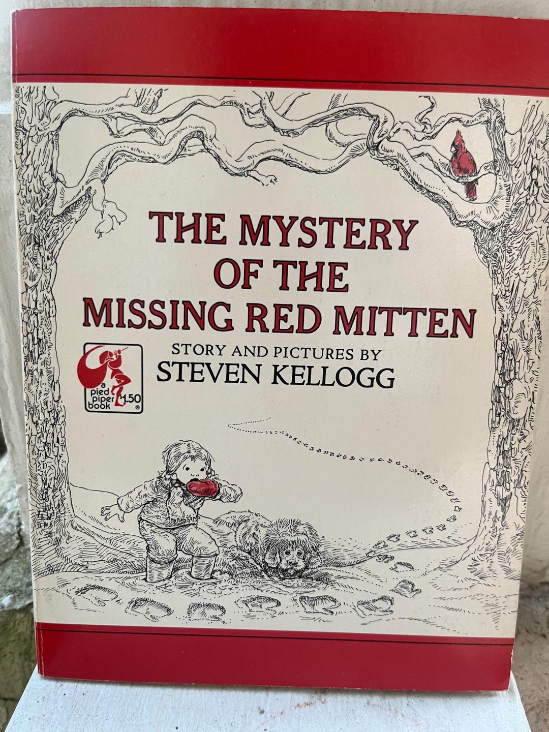 Vintage Children's Book, the Mystery of the Missing Red Mitten, Steven ...