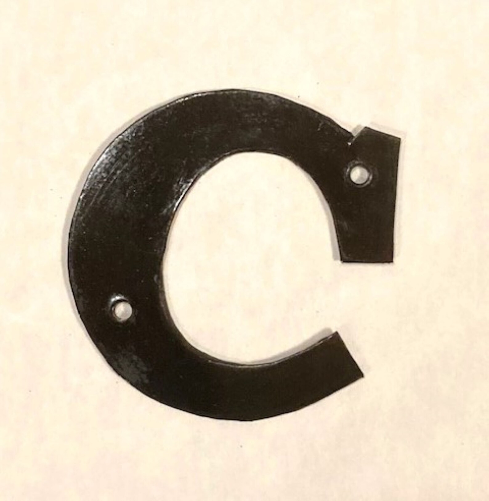 Solid Copper House Letters, Lower Case Letters, Dark Antique Copper ...