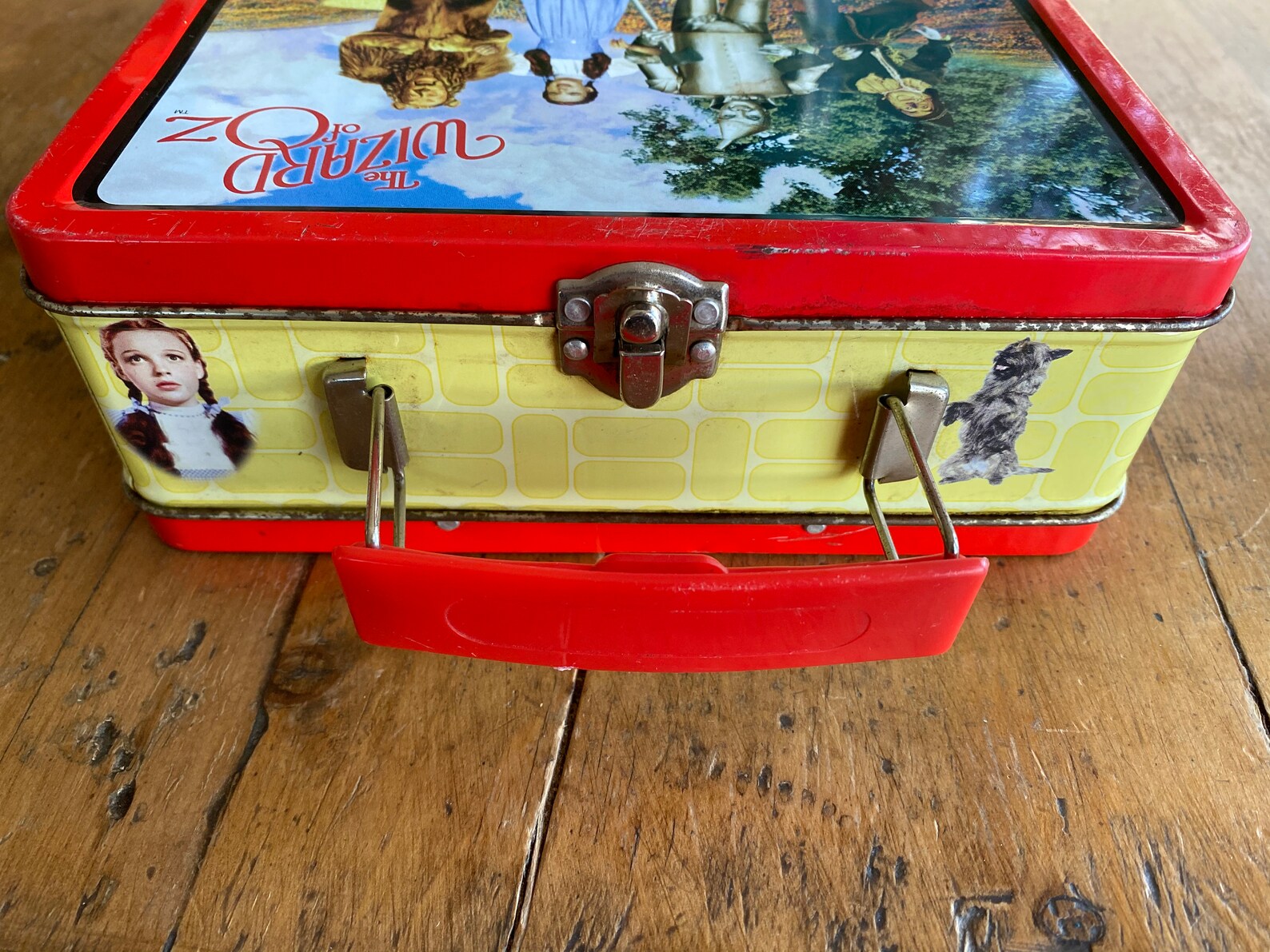 Vintage Wizard of Oz Metal Lunchbox 1998 Characters From | Etsy