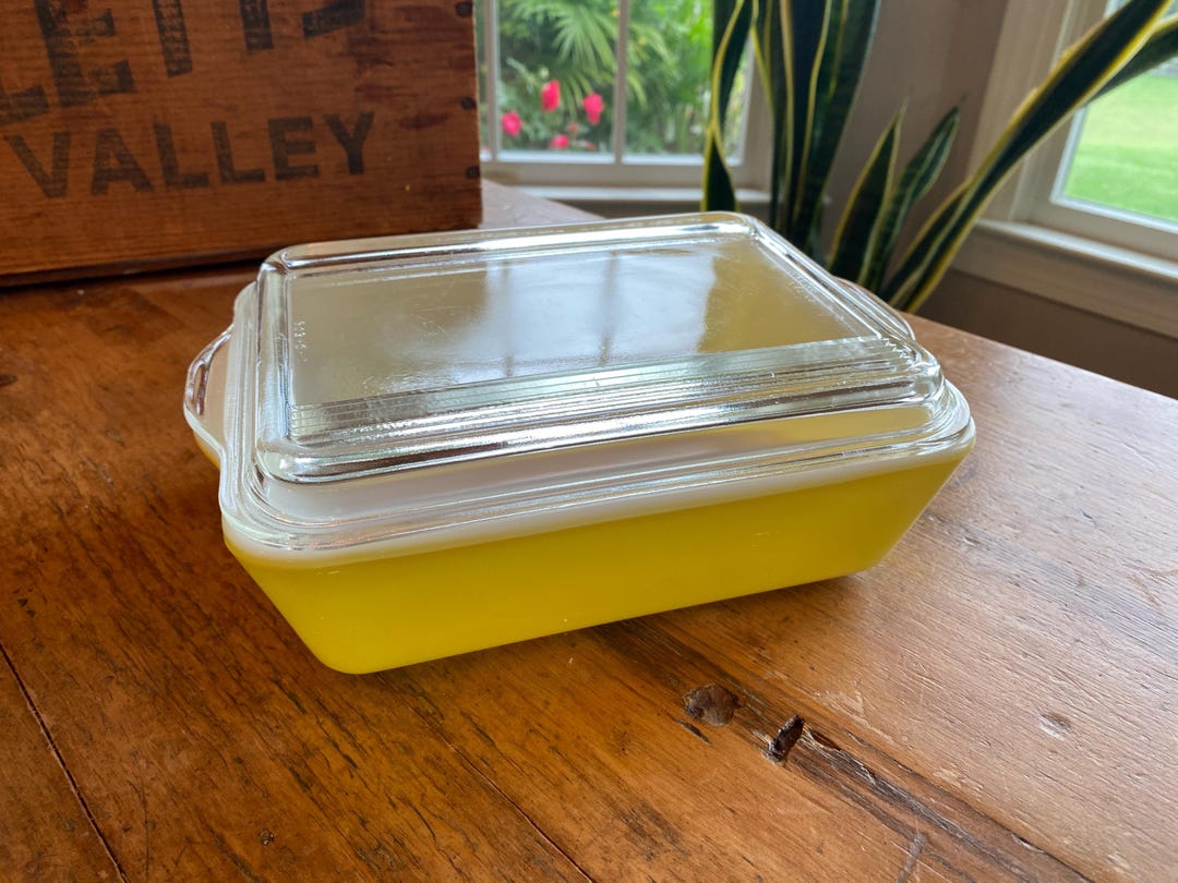 Large Pyrex 1.5 Quart Refrigerator Dish With Elevated Lid 503-B/503-C ...