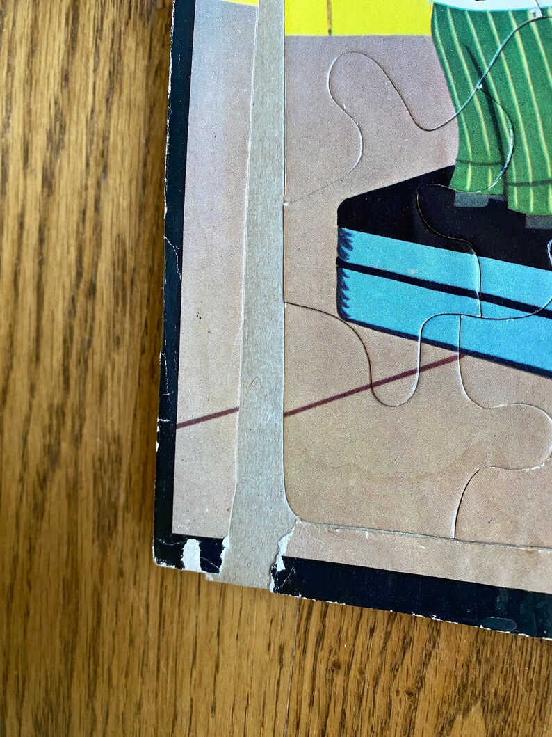 1959 LITTLE LULU Frame Tray Inlay Puzzle 4428 by Marjorie Henderson ...