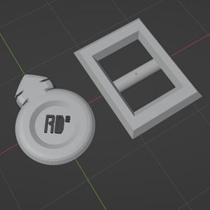 Bridget Guilty Gear: Strive Cosplay Prop Button Set 3D STL Print File ...