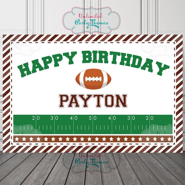 Football Decorations - Etsy