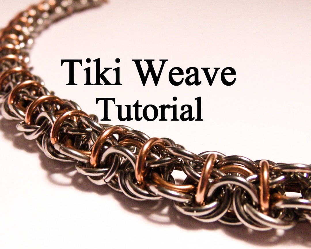 Tutorial for Tiki Weave by Brilliant Twisted Skulls - Etsy
