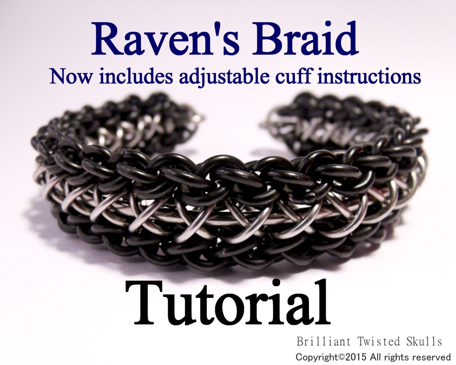 Tutorial for Raven's Braid and Adjustable Cuff Weave by - Etsy