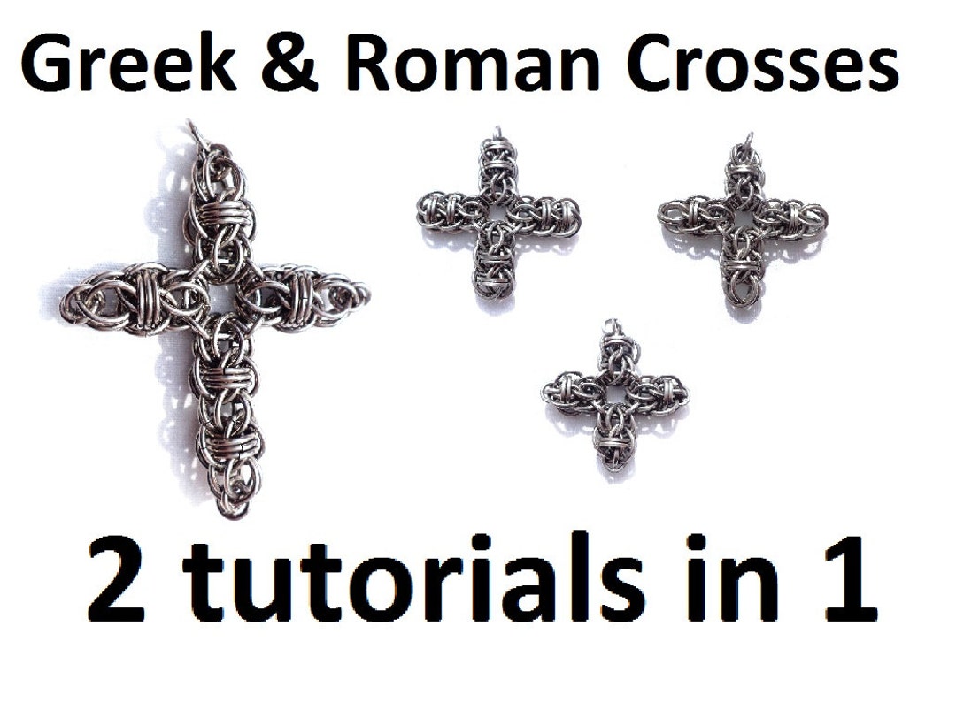 Tutorial for Both Greek and Roman Crosses 2 Tutorial Package - Etsy