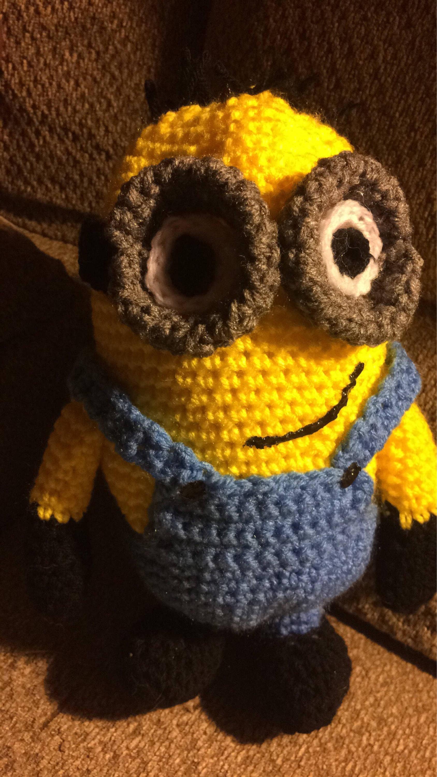 Crochet Minion - Etsy