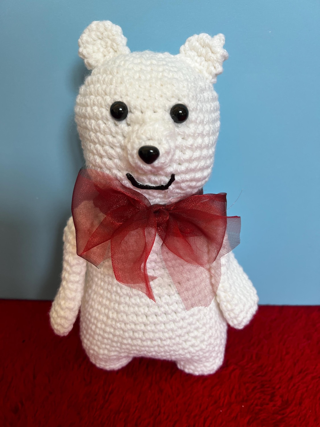 Puffy the Polar Bear- Crochet and Handmade - Etsy