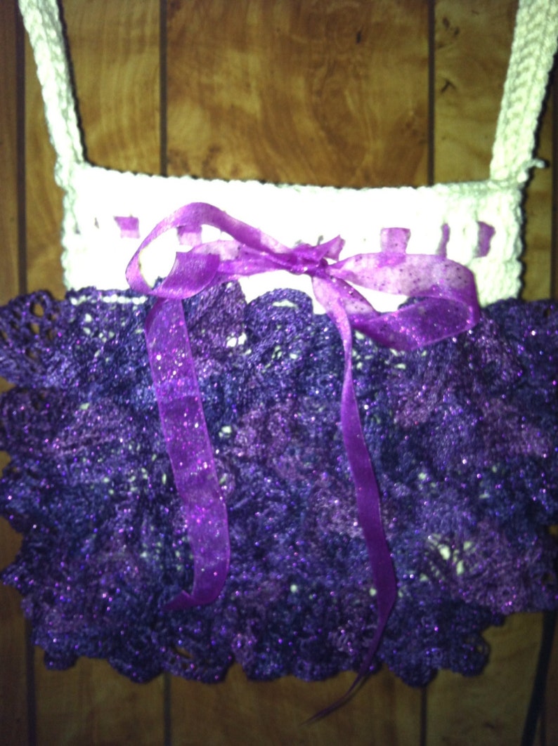 Ruffled Crochet Purses - Etsy