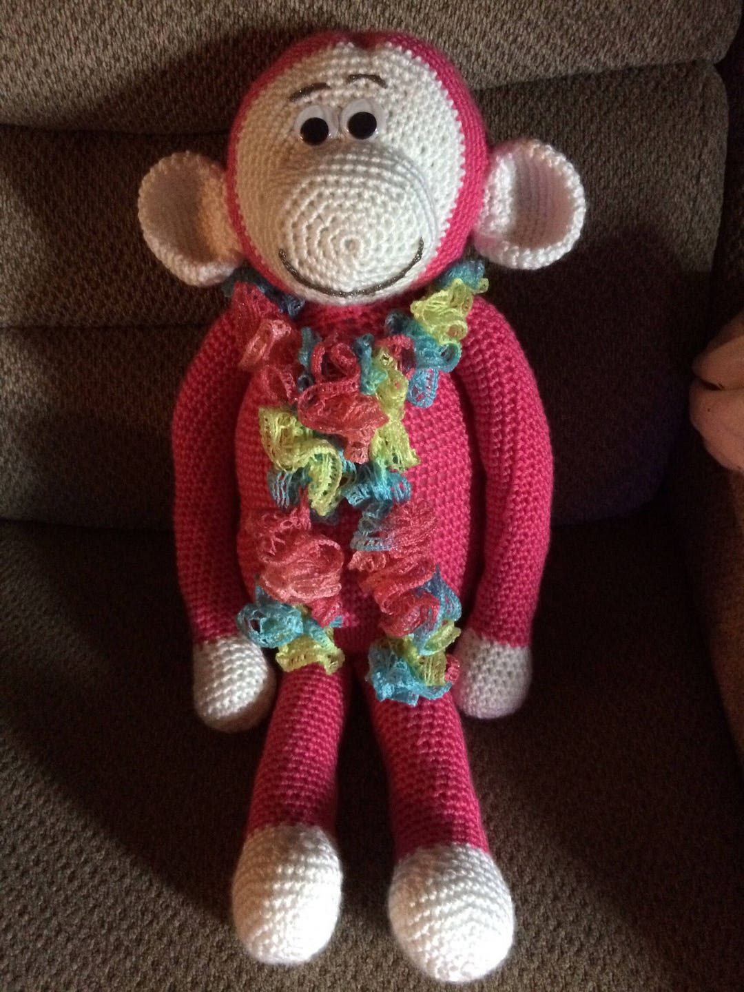 Pinky the Monkey - Etsy