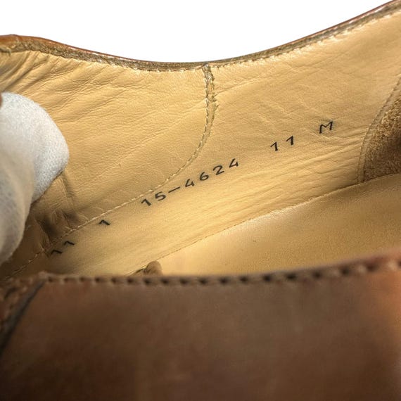 JOHNSTON & MURPHY Cellini Men's Brown Woven Leather C… - Gem