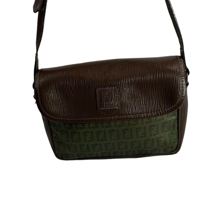 Vintage Flap Bag 70s Brown - Etsy