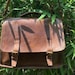 Vintage VILLAGE TANNERY by Sevestet Brown Thick Leather Briefcase ...