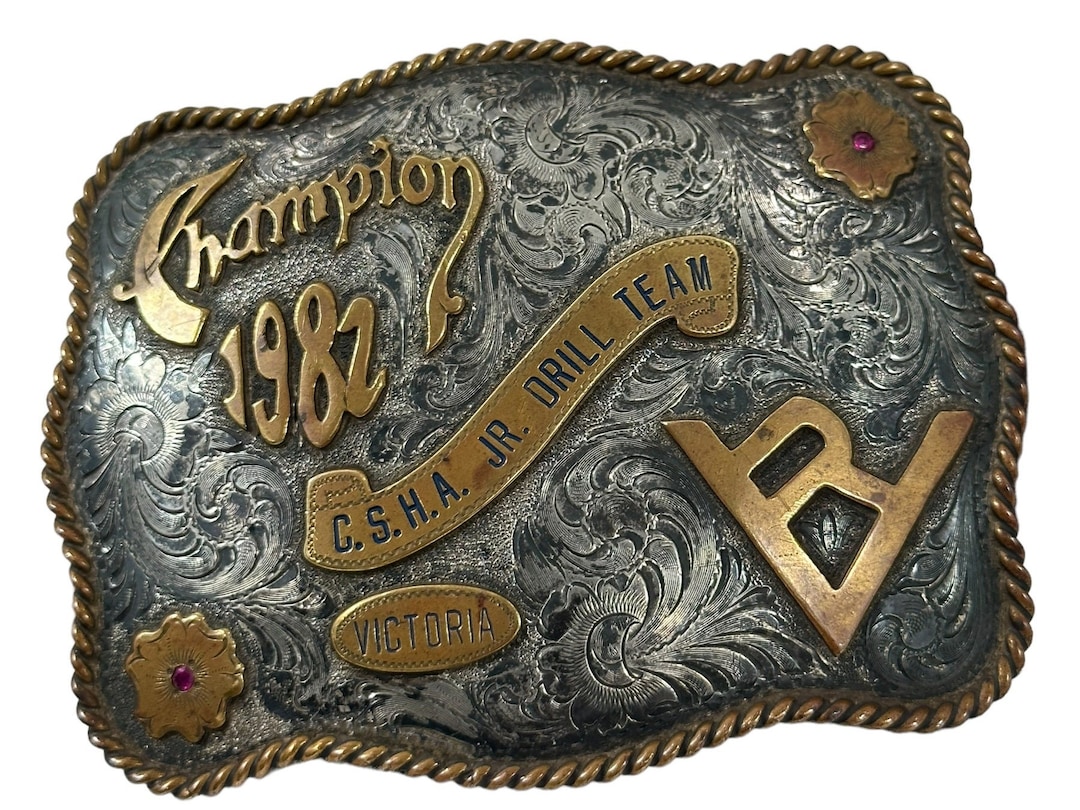 Vintage Silverado Silversmiths Sterling Silver Champion 1982 CHSA JR ...