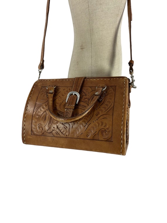 Stunning vintage tan leather - Gem