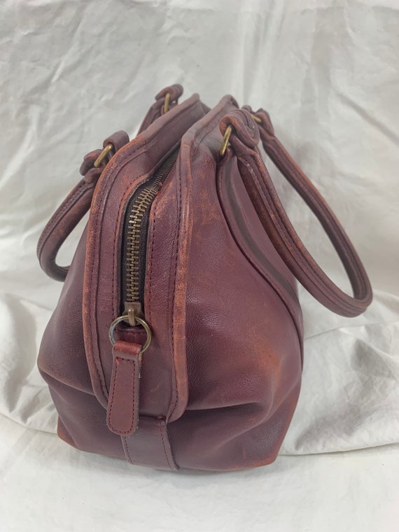 Genuine vintage COACH Leatherware NYC burgundy Madiso… - Gem