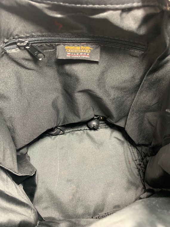 Genuine WILSONS Adventure Bound black leather drawstr… - Gem