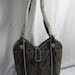 Genuine Vintage Black Leather Charro Western Bag With Multi Stitch Calf ...