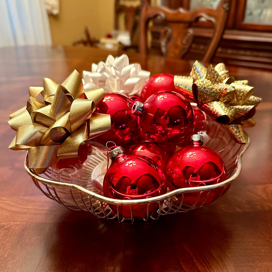 Alessi Style Centerpiece Table Decor Silver Plate Wire Basket - Etsy