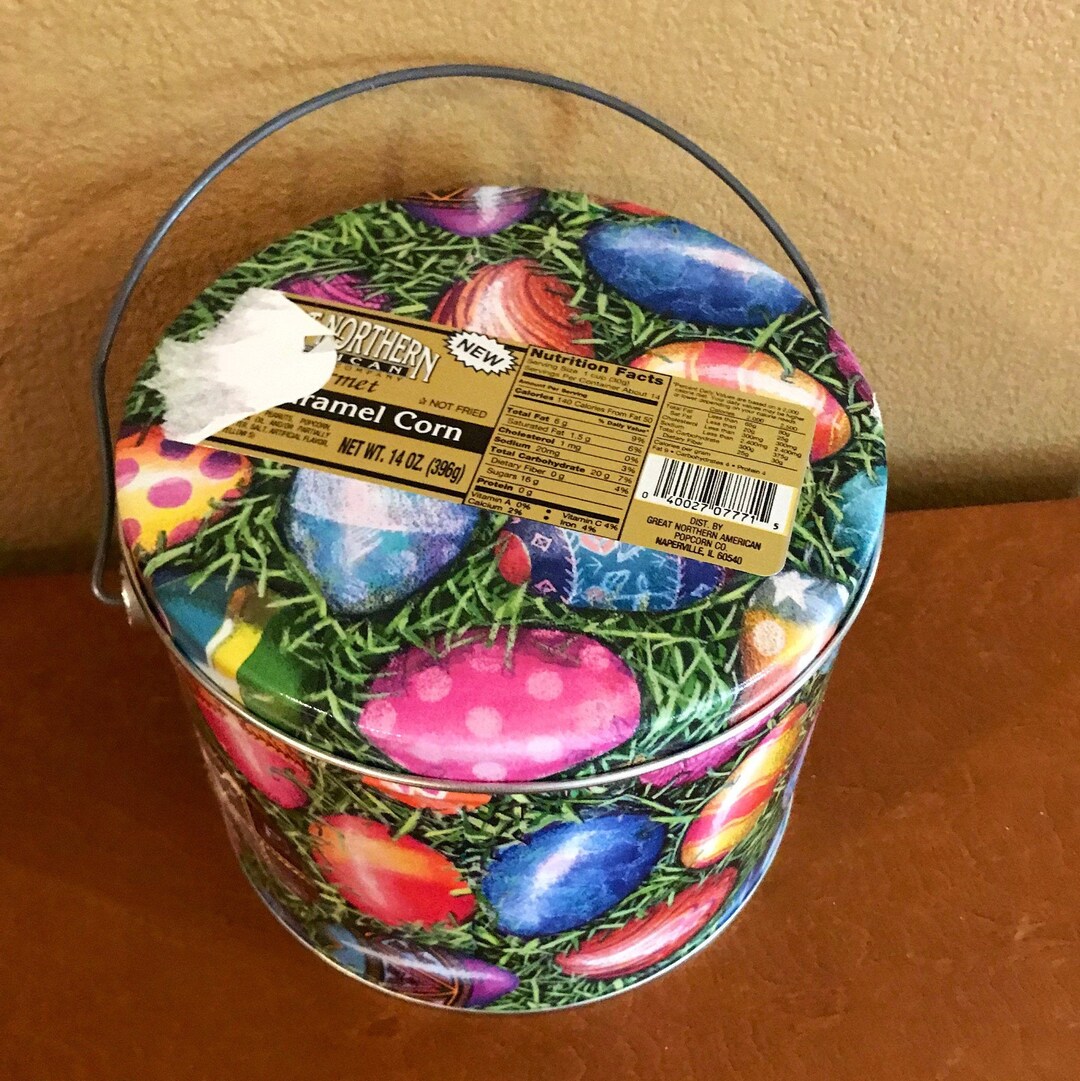 Easter Egg Bucket Pail Tin With Scented Potpourri Packets - Etsy
