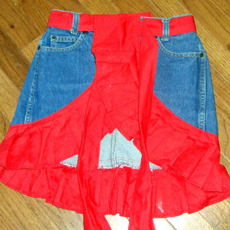 Upcycled Jeans Apron - Etsy