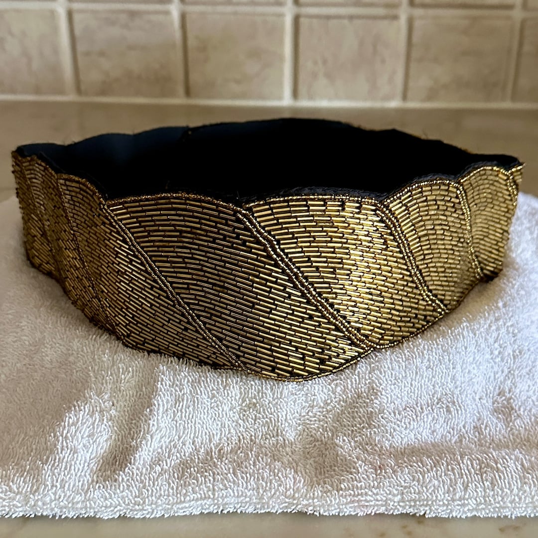 Gold and Black Sash, Cummerbund, Belt or Sash, 100% Silk, Hook and Loop ...