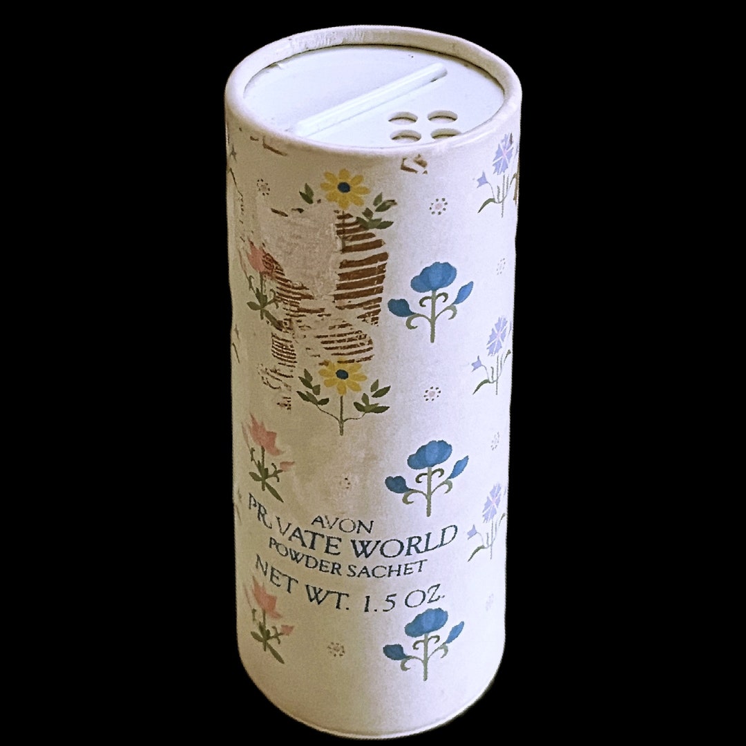 Avon Private World Powder Sachet, Net Wt. 1.5 Oz., Vintage 1980s - Etsy