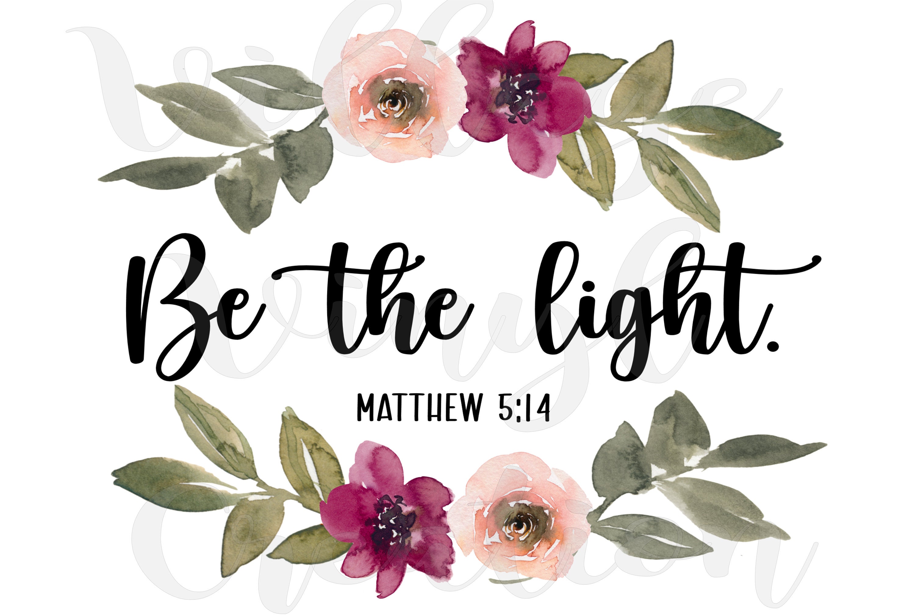 Be the Light PNG File Download for Sublimation, DTF, Etc - Etsy