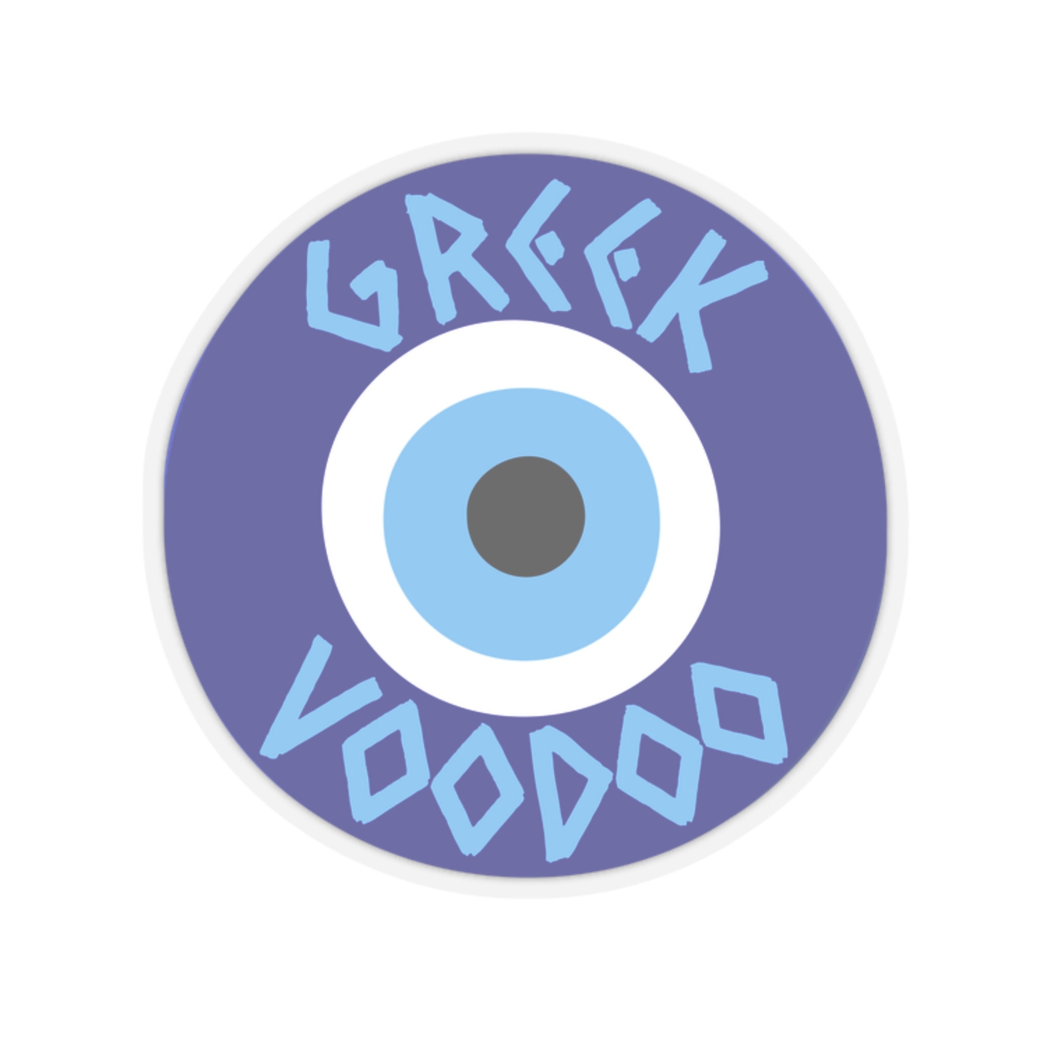 Greek Voodoo Evil Eye My Big Fat Greek Wedding Movie | Kiss-cut Sticker ...