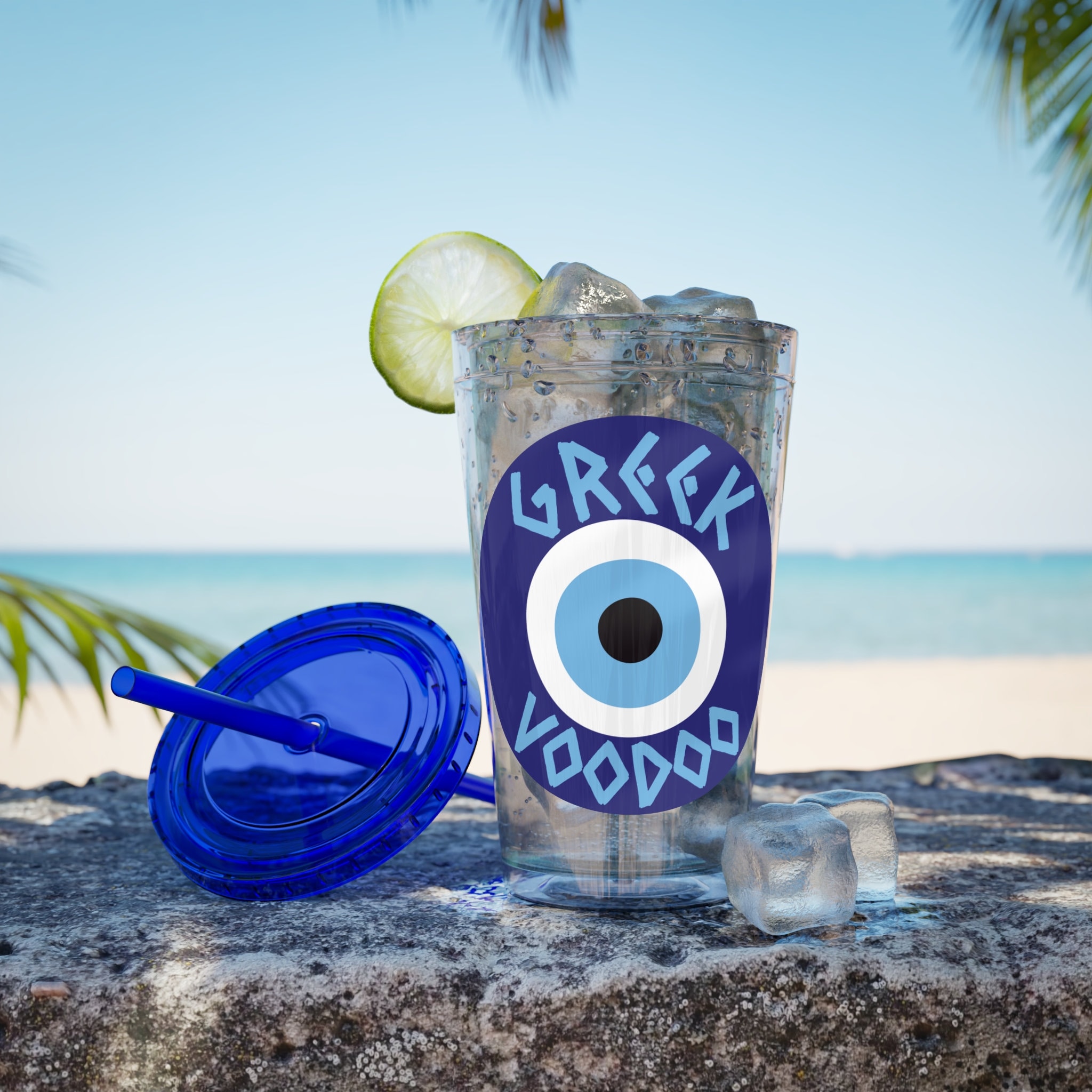 Greek Voodoo Evil Eye My Big Fat Greek Wedding 3 | Sunsplash Tumbler ...