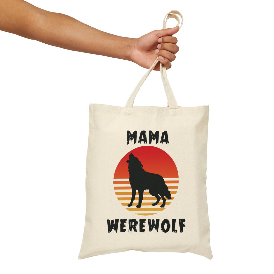 Mama Werewolf Brandi Carlile Music Fan Merch | Cotton Canvas Tote Bag ...