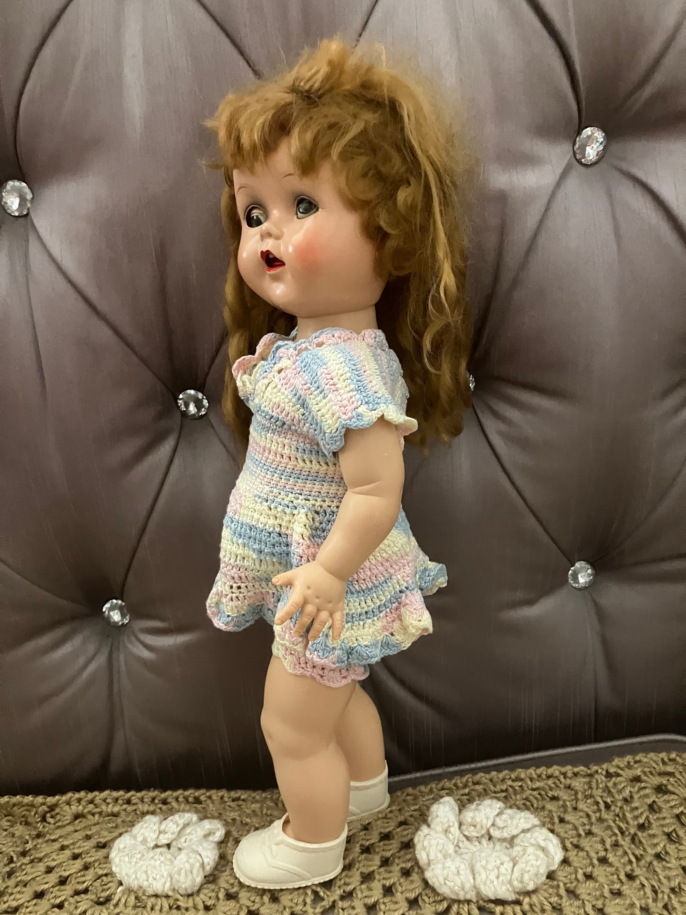 Vintage 1950's Ideal Doll W16 Saucy Walker Doll With Working Crier - Etsy