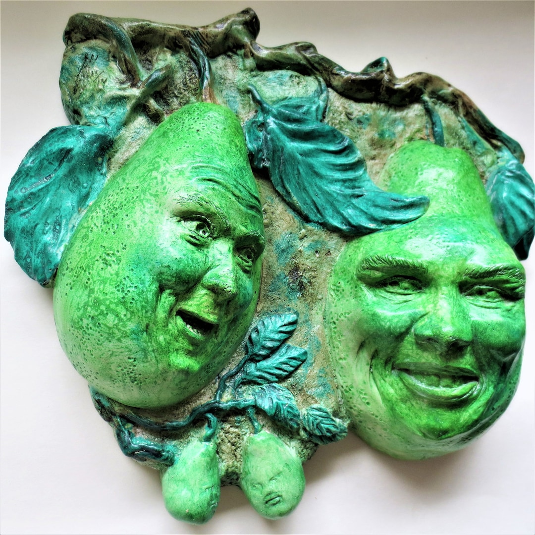 Green Wall Sculpture, Unique Yard & Garden Decor, Ready to Hang, by ...