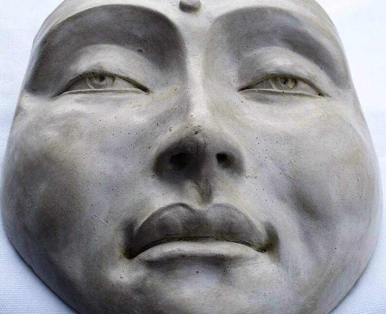 Buddha Zen Face Healing Wall Sculpture Handmade Artwork for | Etsy