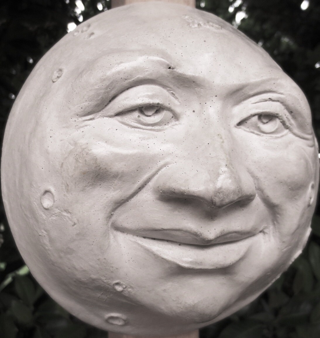 Full Moon Man Hanging Sculpture Handmade Accent for Garden | Etsy