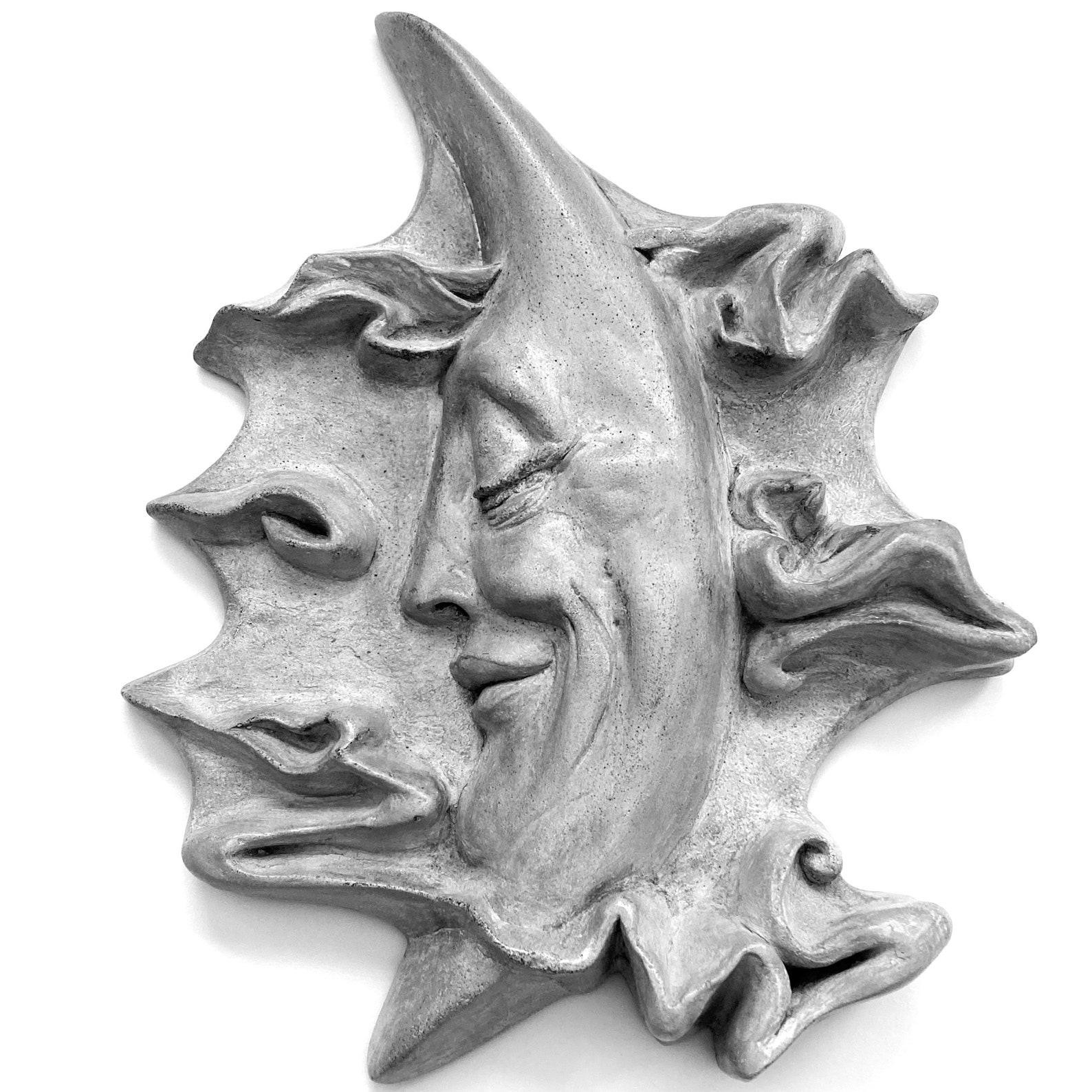 Mystery Moon Collectible Crescent Moon Wall Sculpture, Indoor/outdoor ...