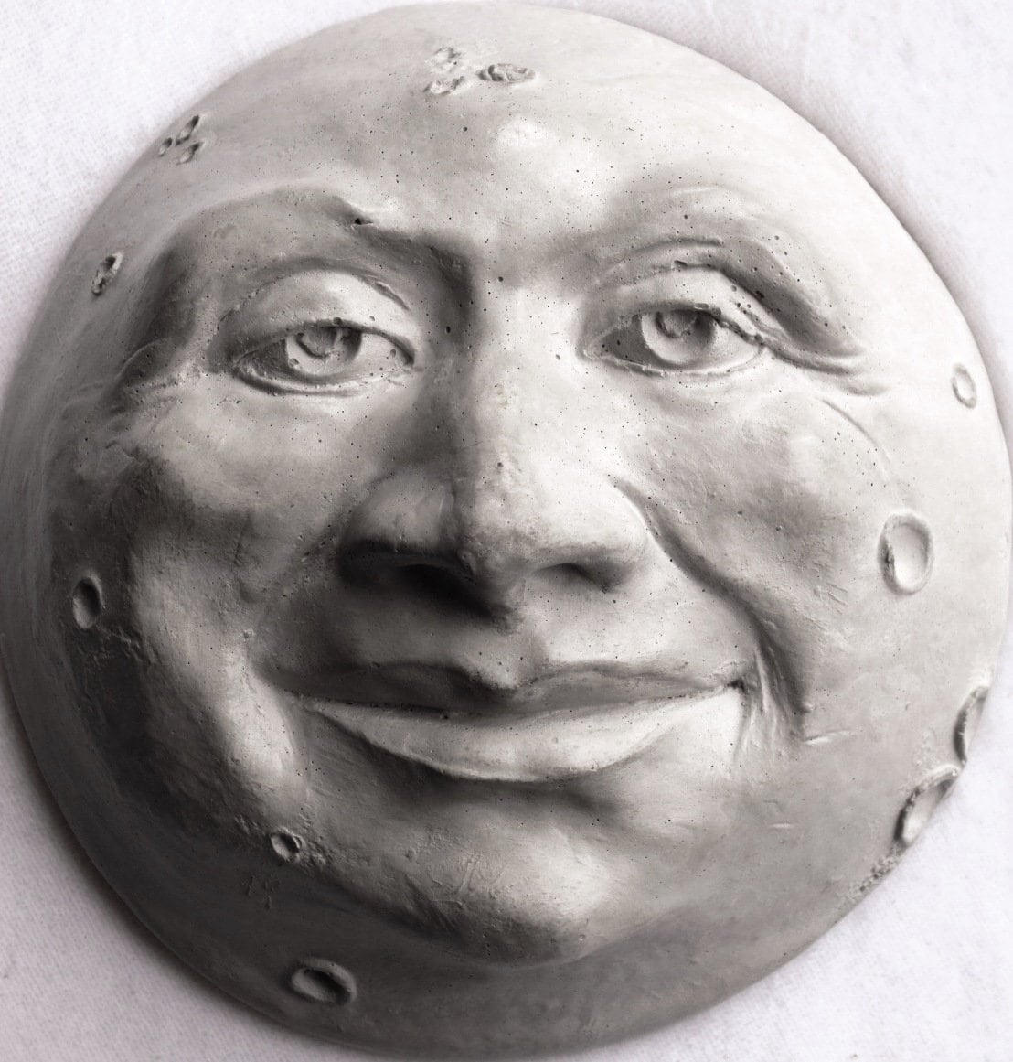 Classic Full Moon Wall Sculpture A Moon Face With Character - Etsy