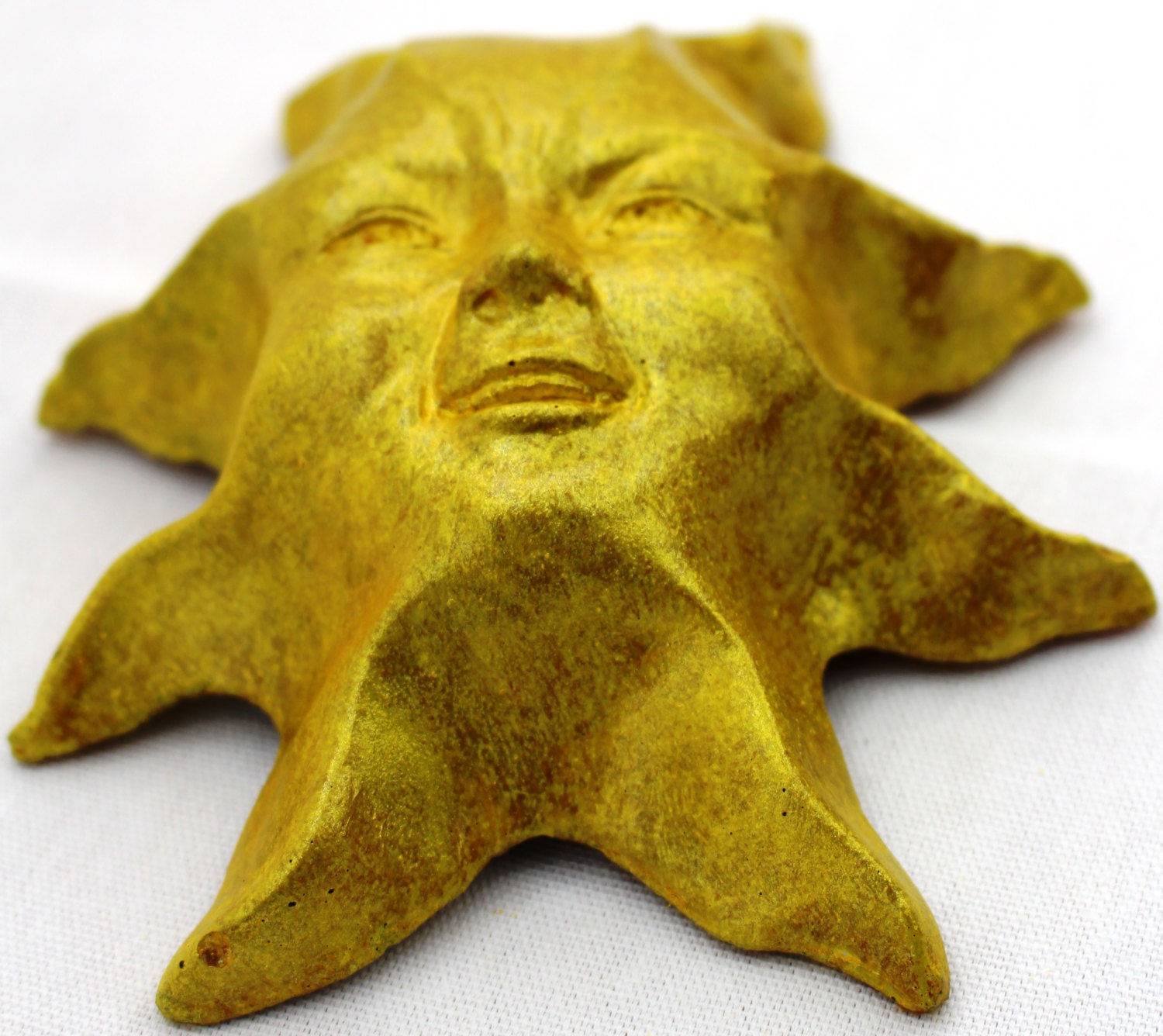 20% OFF Cute Gold Collectible Star Face Sculpture Gift, Signed ...