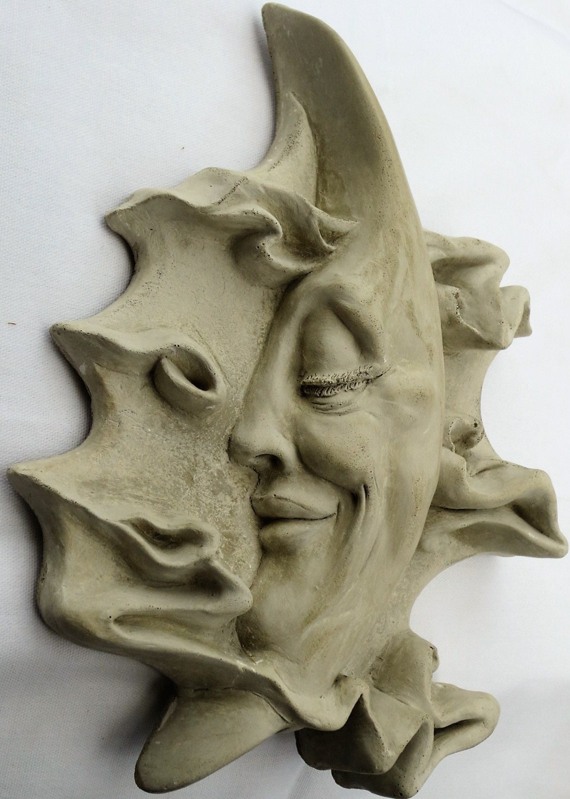 Mystery Moon Collectible Crescent Moon Wall Sculpture | Etsy