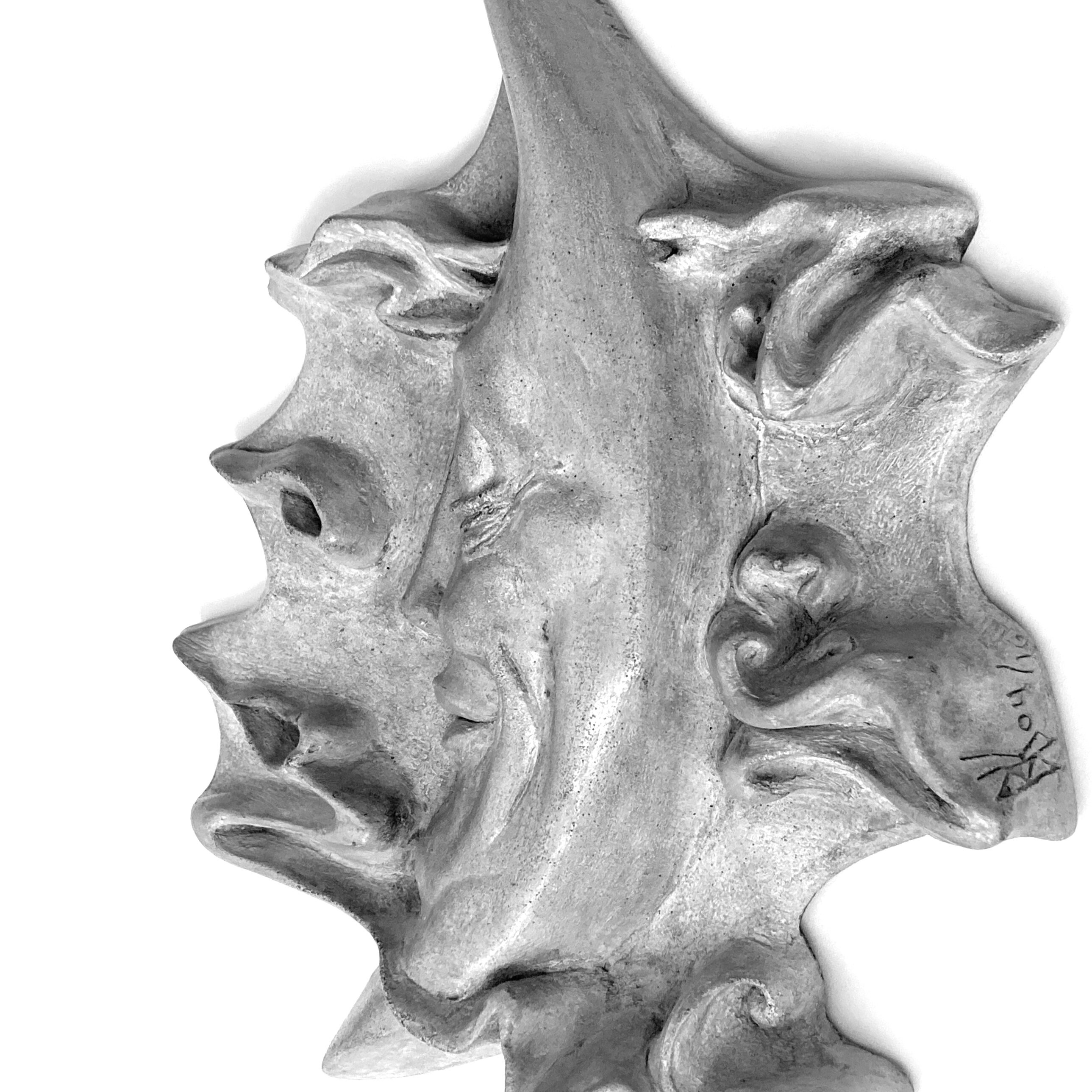 Mystery Moon Collectible Crescent Moon Wall Sculpture, Indoor/outdoor ...