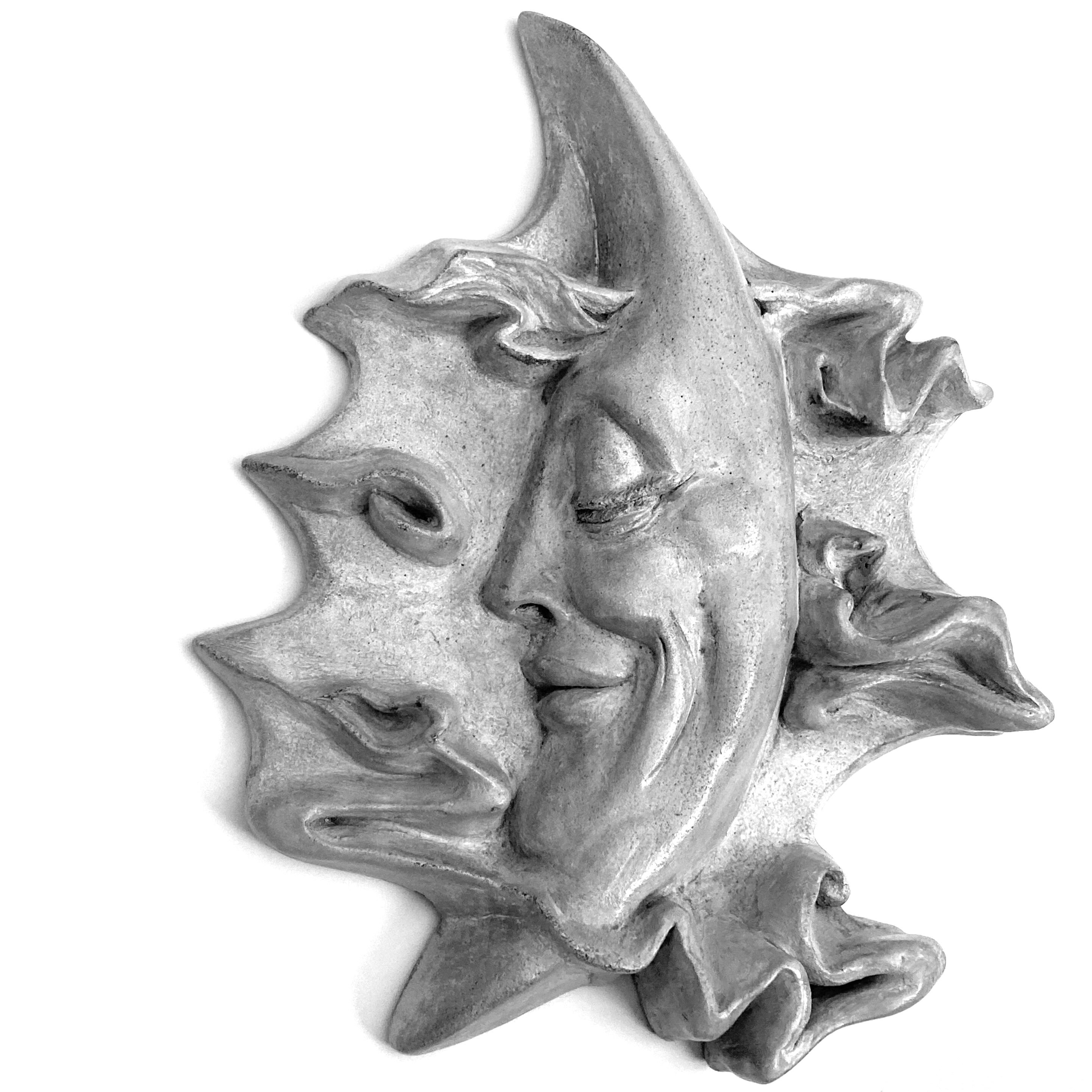 Mystery Moon Collectible Crescent Moon Wall Sculpture, Indoor/outdoor ...