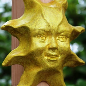 20% OFF Cute Gold Collectible Star Face Sculpture Gift, Signed ...