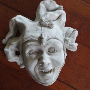 Foolish Jester, a Weatherproof Cast Stone Wall Sculpture by Claybraven ...