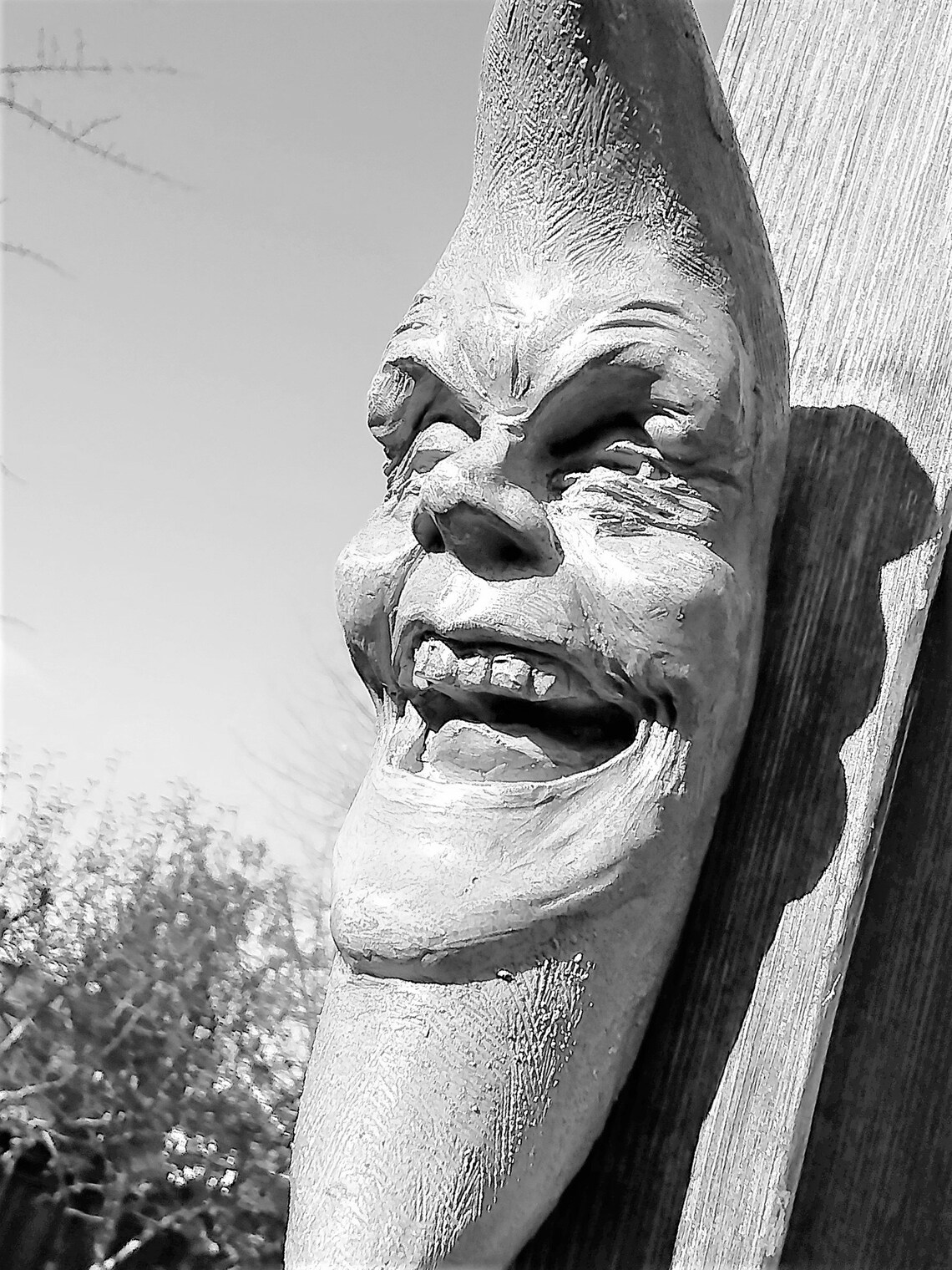 9 Handmade Laughing Moon Wall Sculpture Ready to Hang | Etsy