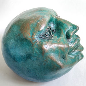 Cute Collectible Rock Sculpture, Handmade Weatherproof Stone Decoration ...