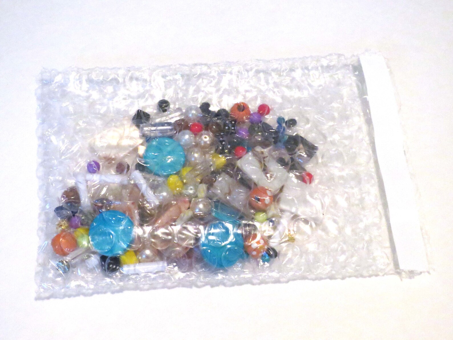 100+ Bead Grab Bag Assorted Bead Mix. Bead Destash, Assorted Sized ...