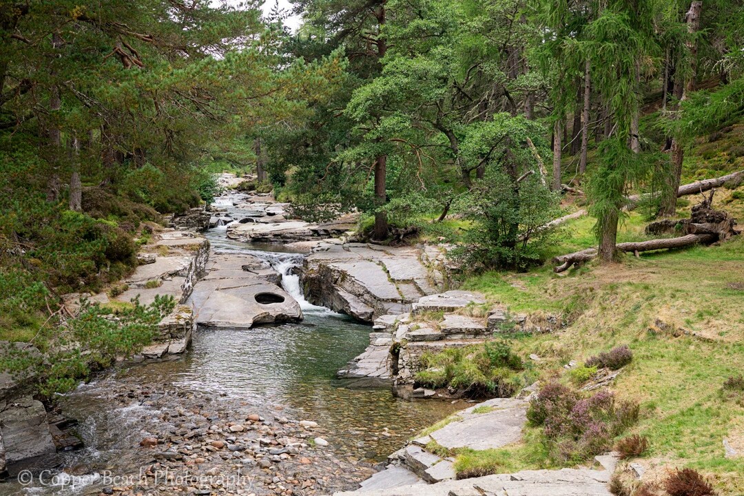 Scotland Waterfall Print Fine Art Print of the Devil's Punch Bowl and ...