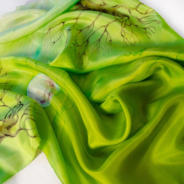 Chartreuse Scarf - Etsy